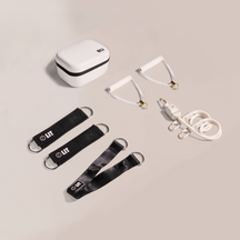 White Portable Smart Resistance Band | LIT Axis™ – Pearl