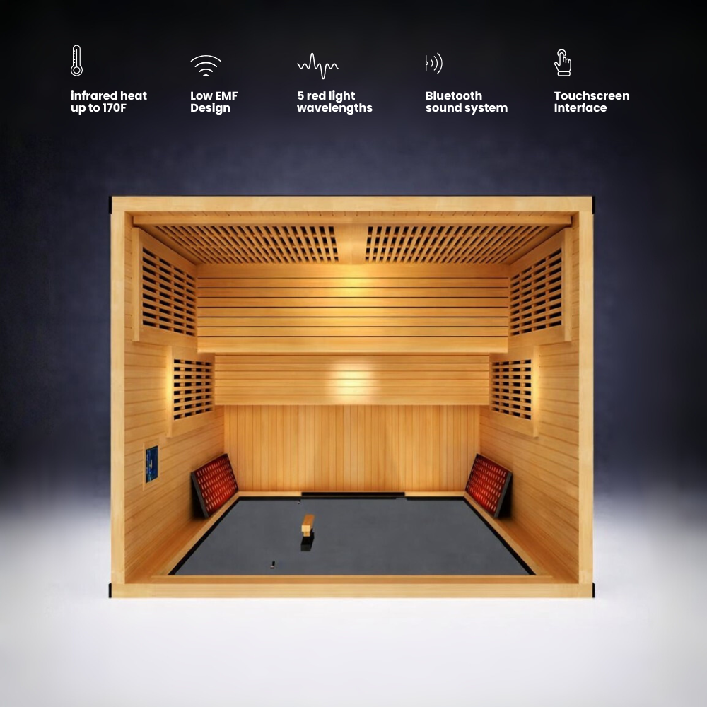 Eclipse Full Spectrum Infrared + Red light Sauna