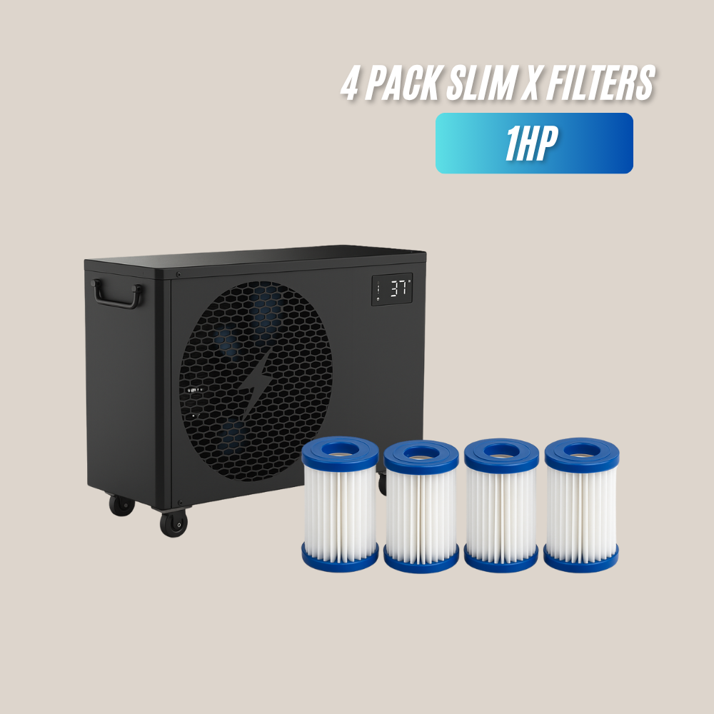 SLIMX Chiller Filter 1HP (4 Pack)