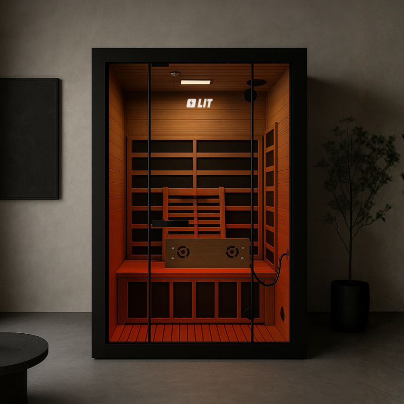 BeautyBox Infrared & Red Light Sauna 2-Person | LIT Method